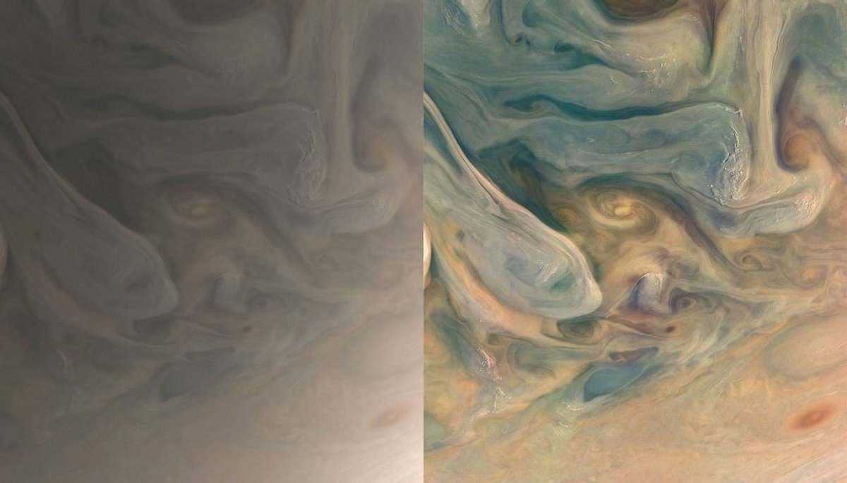 La NASA revela los colores "complejos" de Júpiter | 24horas