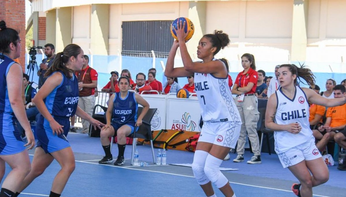 Asunción 2022: Team Chile venció a Ecuador en el Baloncesto 3x3 | 24horas