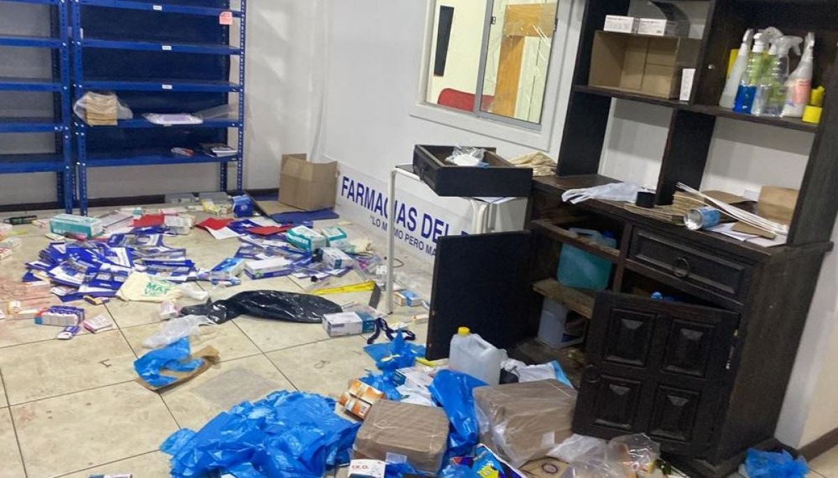 Registran saqueo de farmacia en Vicuña Mackenna: no hay detenidos | 24horas
