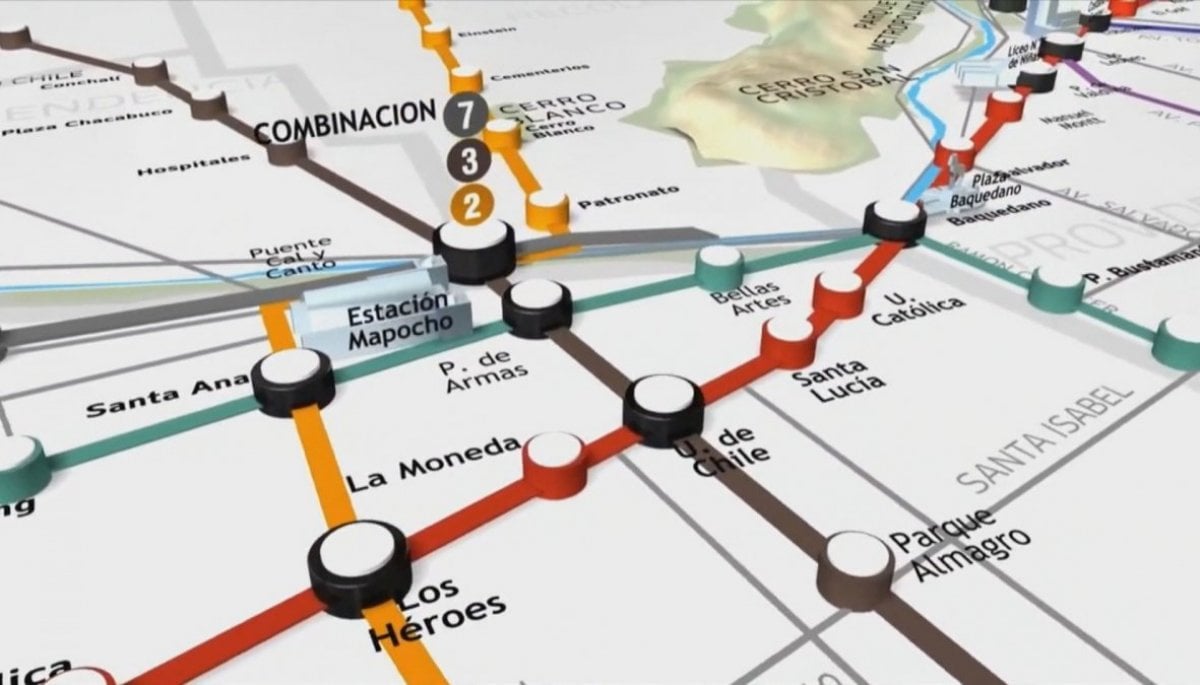 Línea 7 de Metro: de Renca a Vitacura en 37 minutos | 24horas
