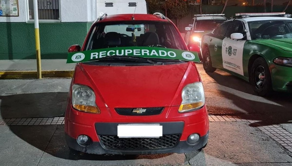 Carabineros capturó de tres ladrones que intentaban robar un auto ...