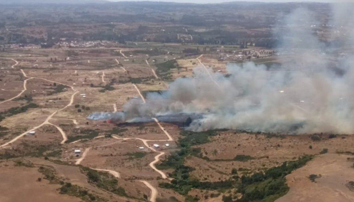 Por Incendio Forestal Onemi Declara Alerta Roja En Dos Comunas De O