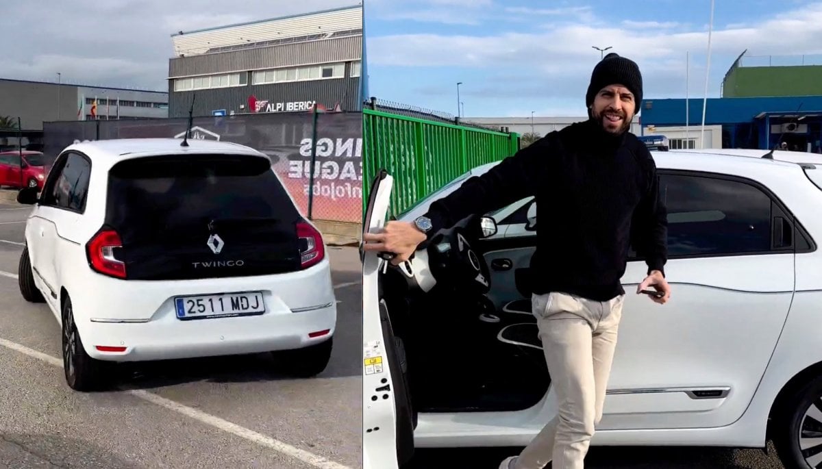 Lo volvió a hacer: Piqué llega en un Twingo a la Kings League | 24horas
