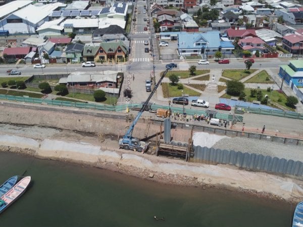 51% de avance alcanza el embarcadero en río Lebu | 24horas