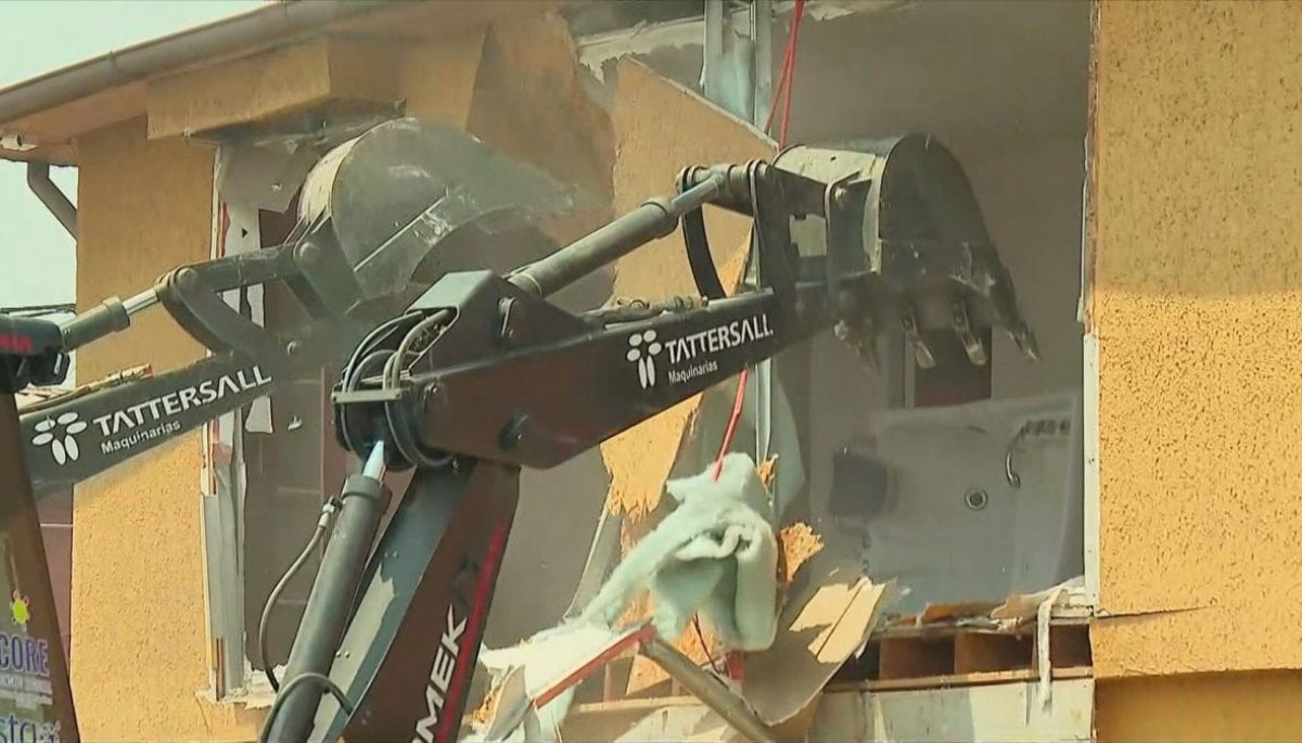Con polémica comenzó demolición de supuestas "casas narco" | 24horas