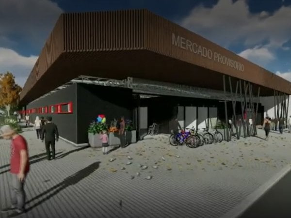98% de avance lleva el Mercado Municipal de Talca | 24horas