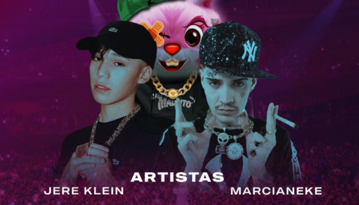 "Carrete a lo Maldito": Marcianeke y Jere Klein se presentarán en Espacio Riesco | 24horas