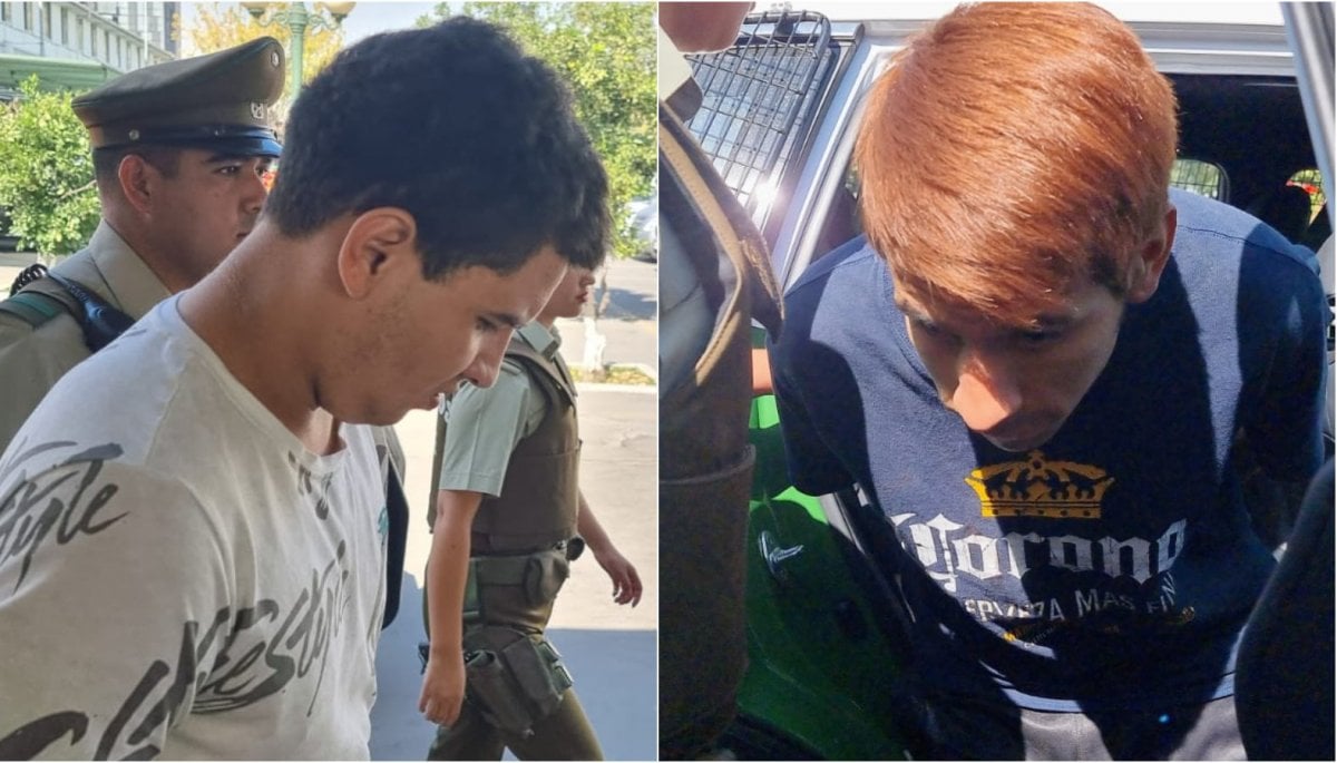 Las primeras imágenes de la detención de Ovicmarlixon Garcés y Luis Lugo | 24horas