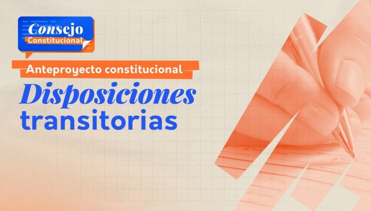 Anteproyecto constitucional: Disposiciones Transitorias | 24horas
