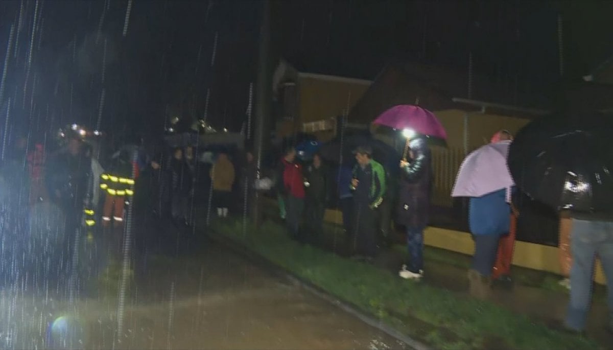 Licantén se inunda por segunda vez en dos meses | 24horas