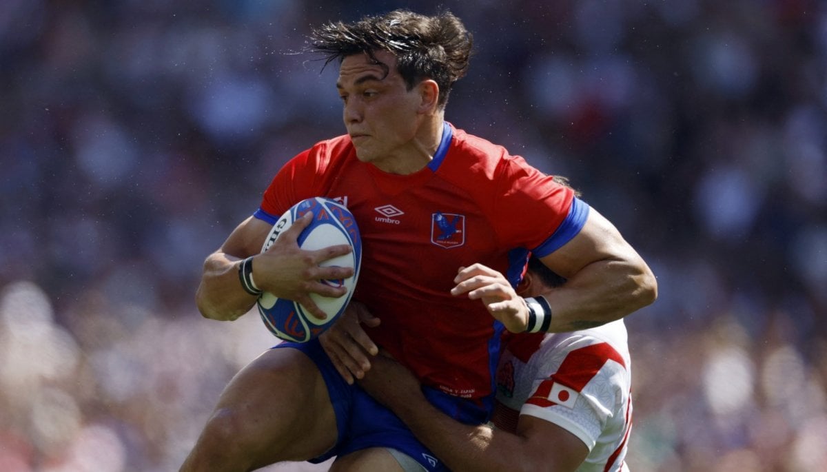 ¡Histórico! Así fue el primer try de Chile en el Mundial de Rugby | 24horas