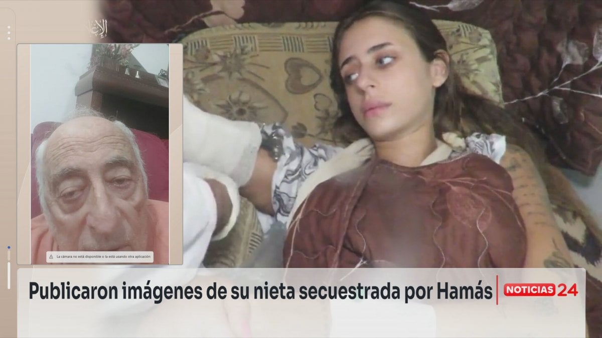 Abuelo chileno de joven secuestrada por Hamás: “Tememos por ella, pero esperamos verla pronto ...