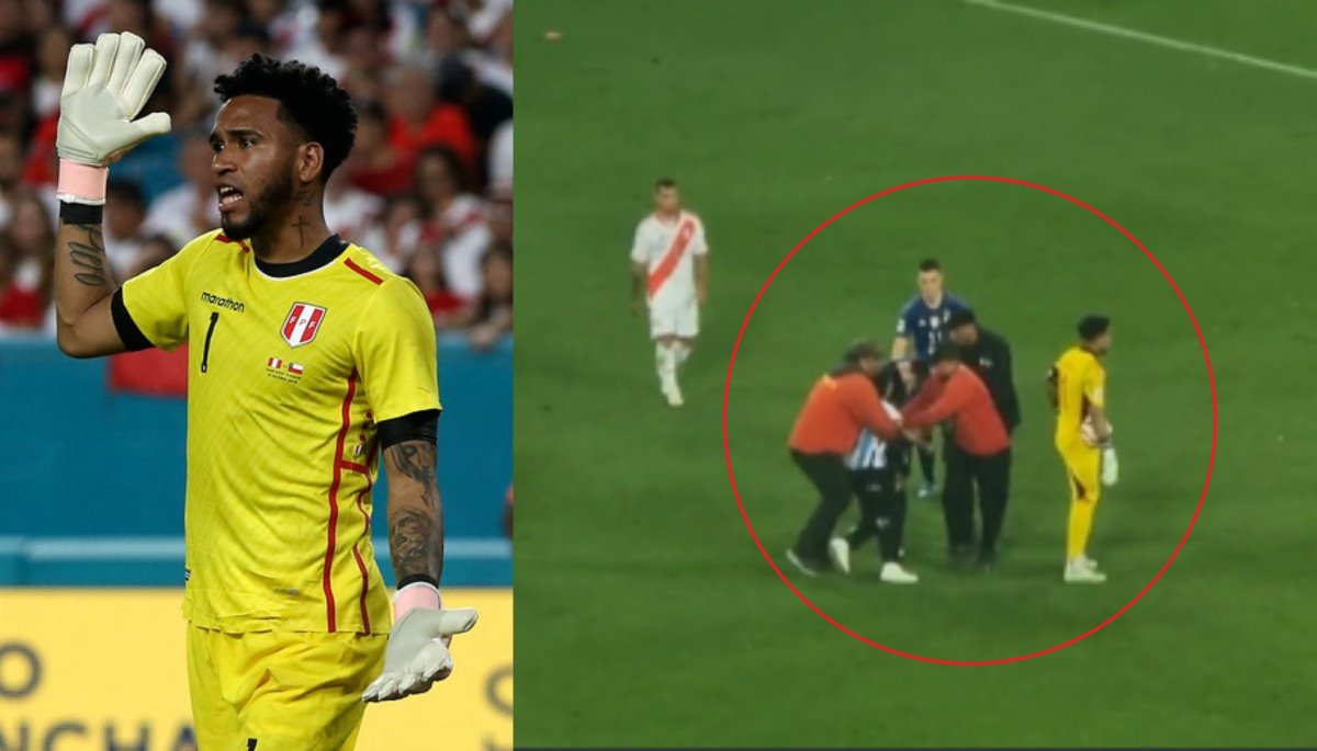 La reacción de Pedro Gallese al captar a un hincha peruano que quería ...
