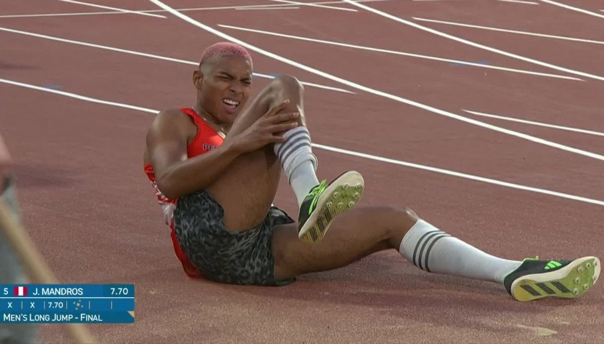 ¡Terrible! Así fue la lesión del peruano José Luis Mandros en el ...