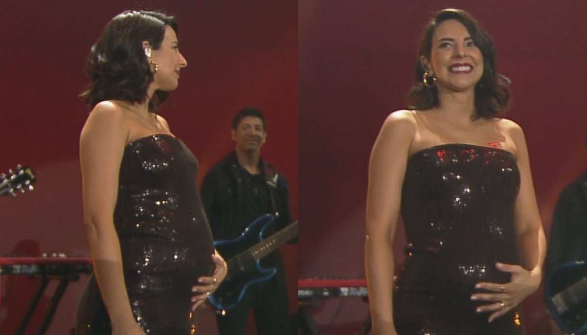 ¡Preciosa!: Daniela Castillo sorprendió con su guatita de embarazo ...