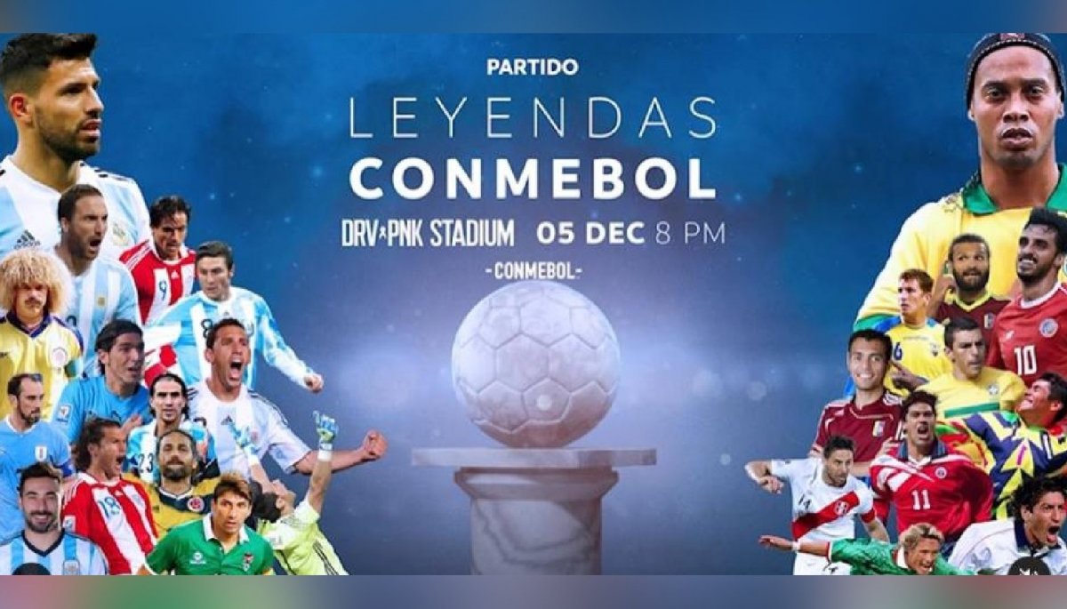 El 'Partido de Leyendas' que organiza la Conmebol en Miami | 24horas
