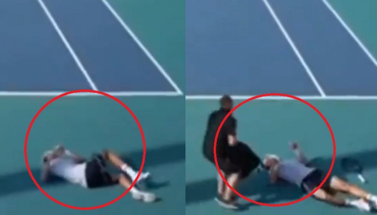 "Tuvo que retirarse": el desmayo que provocó susto en el ATP Masters 1. ...