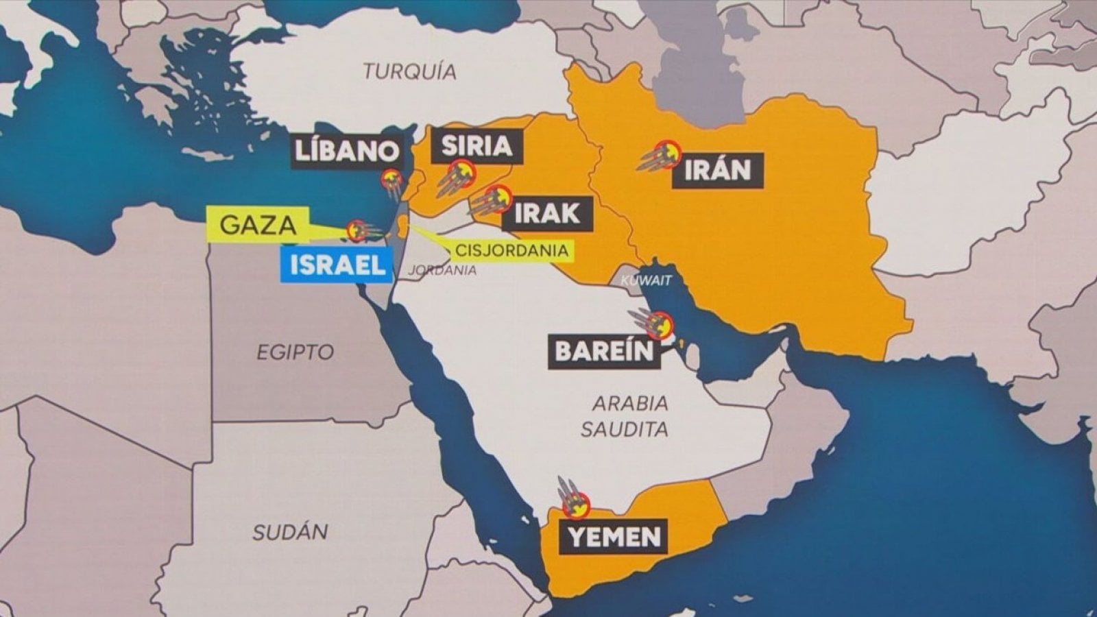 Conflicto en el Medio Oriente: Los puntos de interés para Israel ante inminente ofensiva de Irán ...