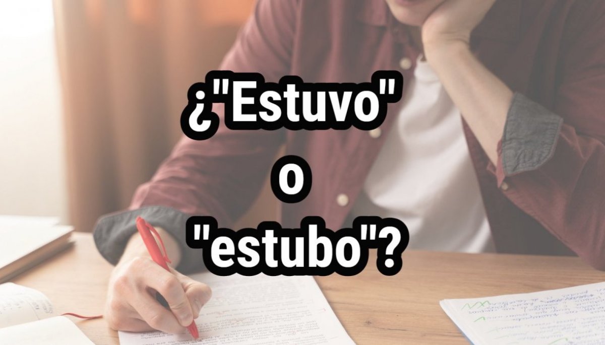¿Se escribe “estuvo” o “estubo”? Acá la respuesta | 24horas