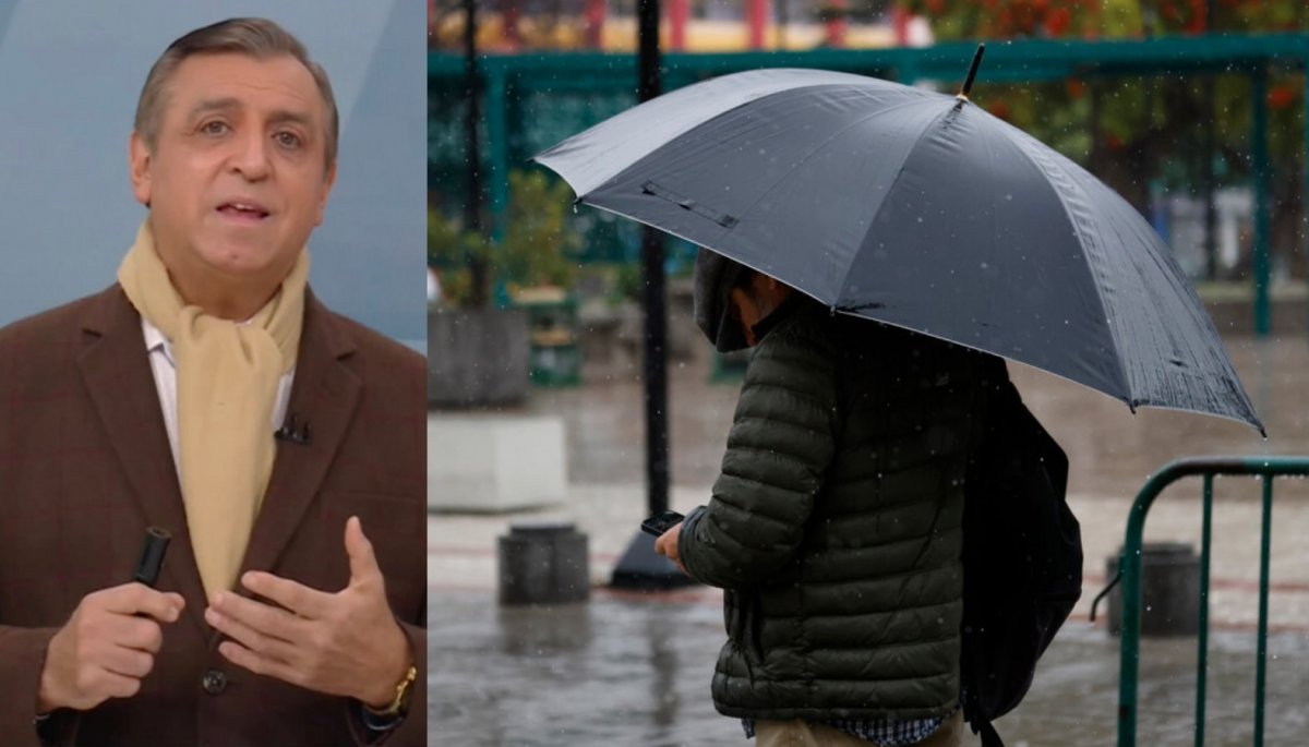Lluvia en Santiago: peak y cuándo termina, según Iván Torres | 24horas