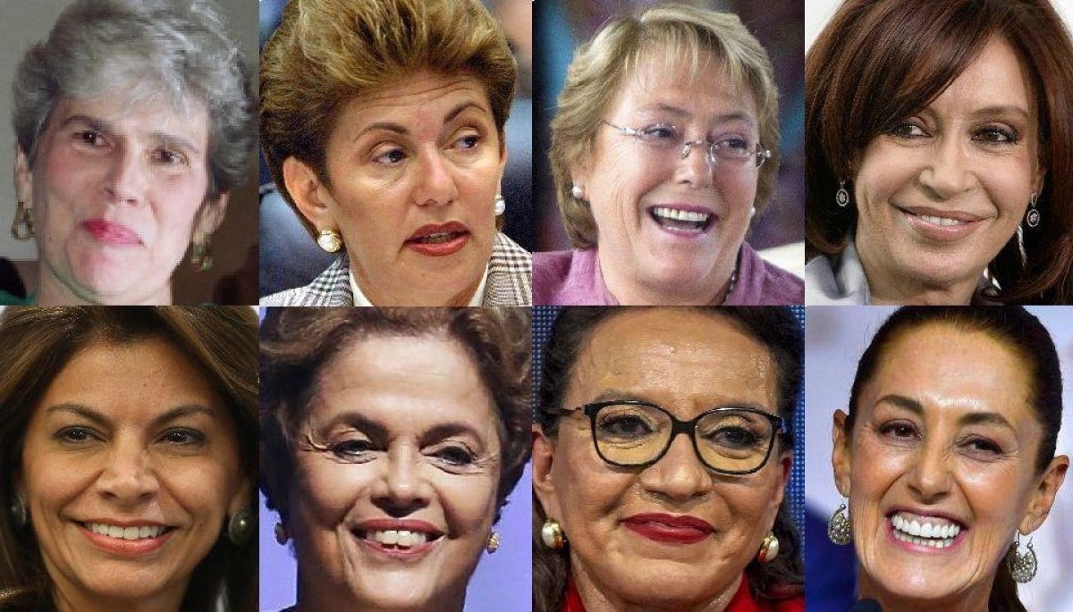 Quiénes son las 7 mujeres elegidas presidentas en América Latina antes ...