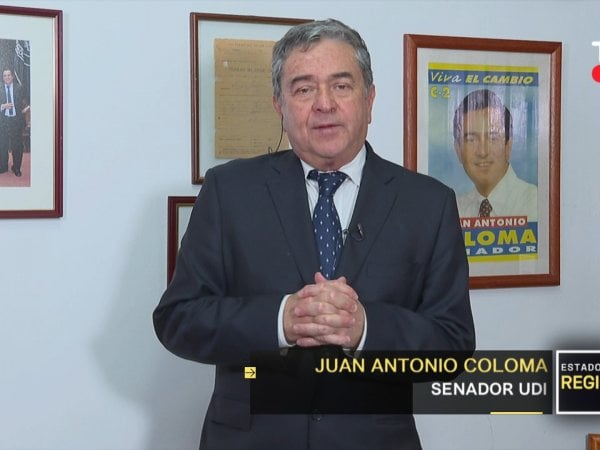 Entrevista al senador Juan Antonio Coloma | 24horas