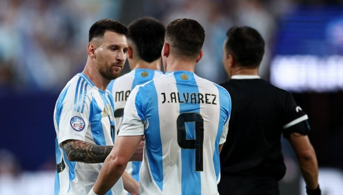 "Defrauda siempre": el "villano" del primer tiempo entre Argentina y ...