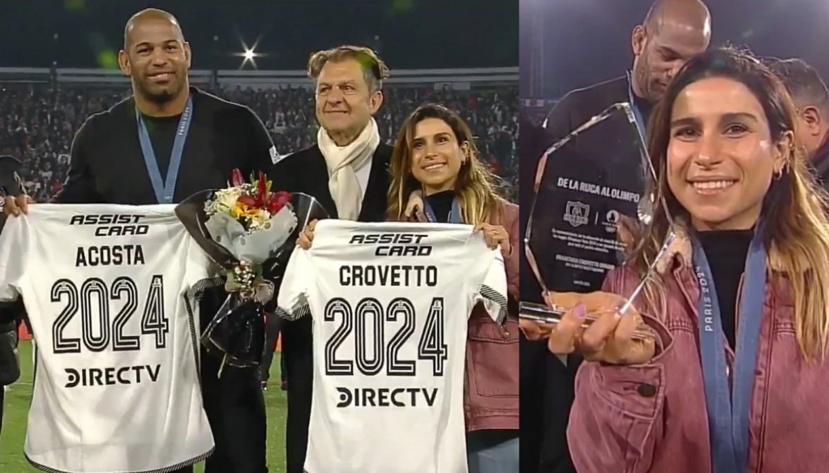 El regalo de Colo Colo a los medallistas Francisca Crovetto y Yasmani ...