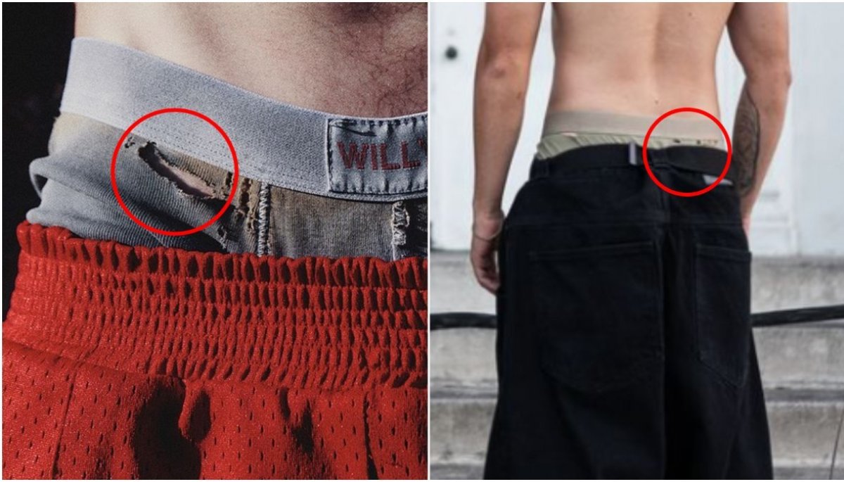 Lanzan línea de ropa interior masculina con apariencia "sucia" y con ...