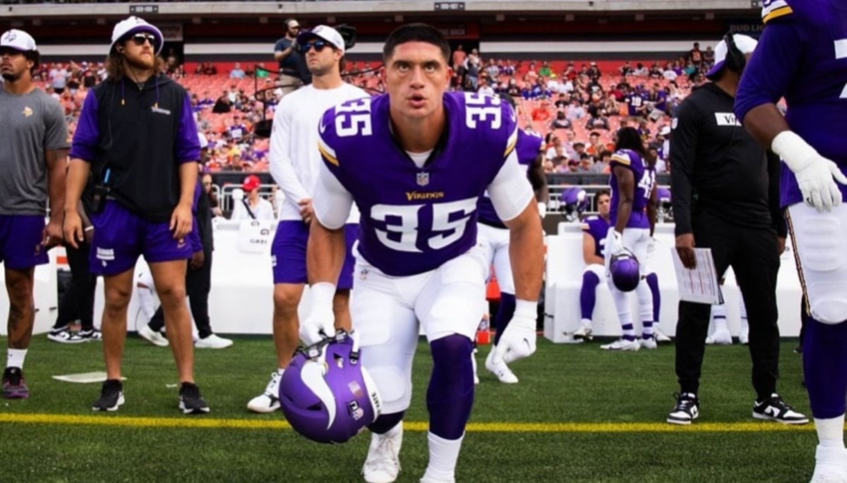 Sammis Reyes fue despedido de los Minessota Vikings a una semana del ...