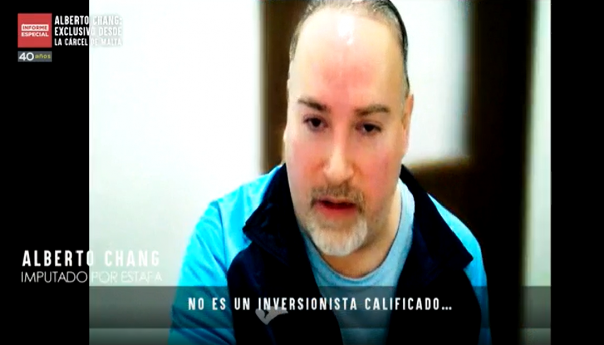 Informe Especial | Alberto Chang: exclusivo desde la cárcel de Malta ...