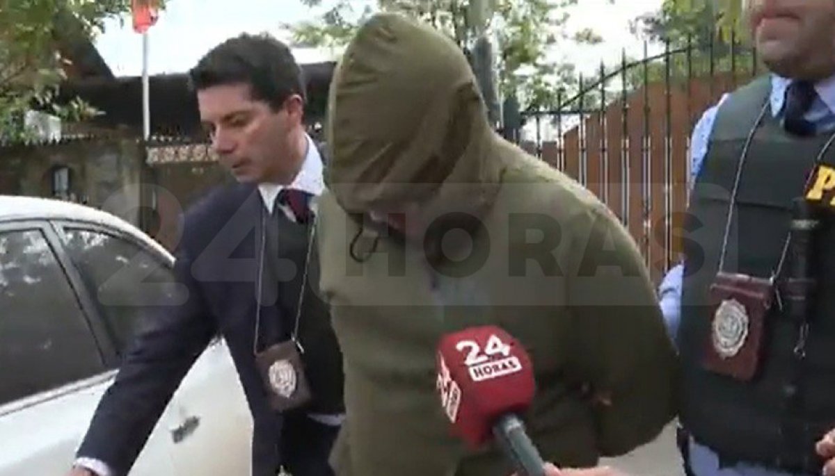 VIDEO | La primera imagen de uno de los detenidos por Caso Brinks | 24horas