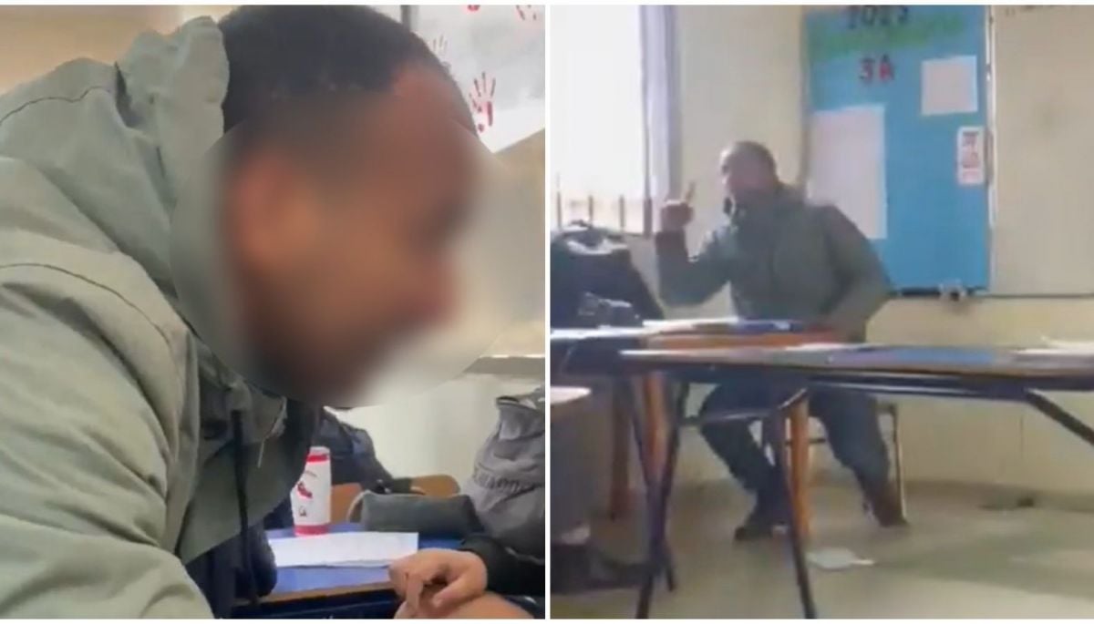 "Te lo mando por la cabeza": profesor es grabado amenazando a sus ...