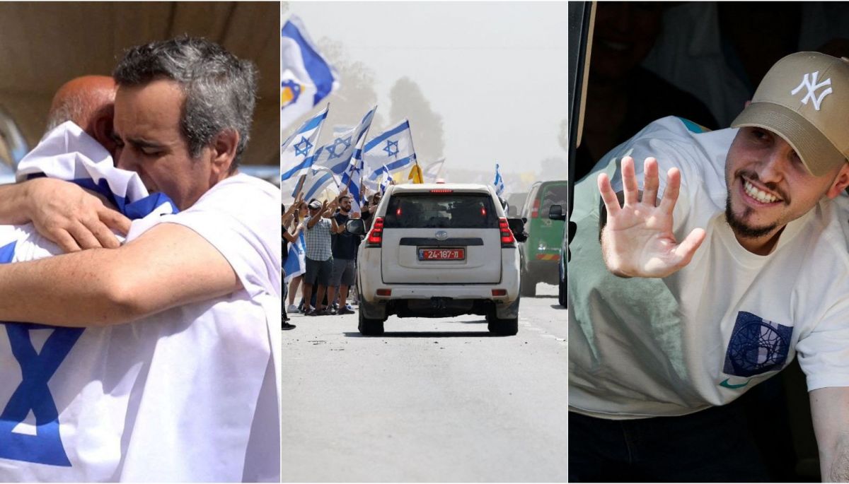 Las primeras imágenes de los 20 rehenes vivos liberados por Hamás | 24horas