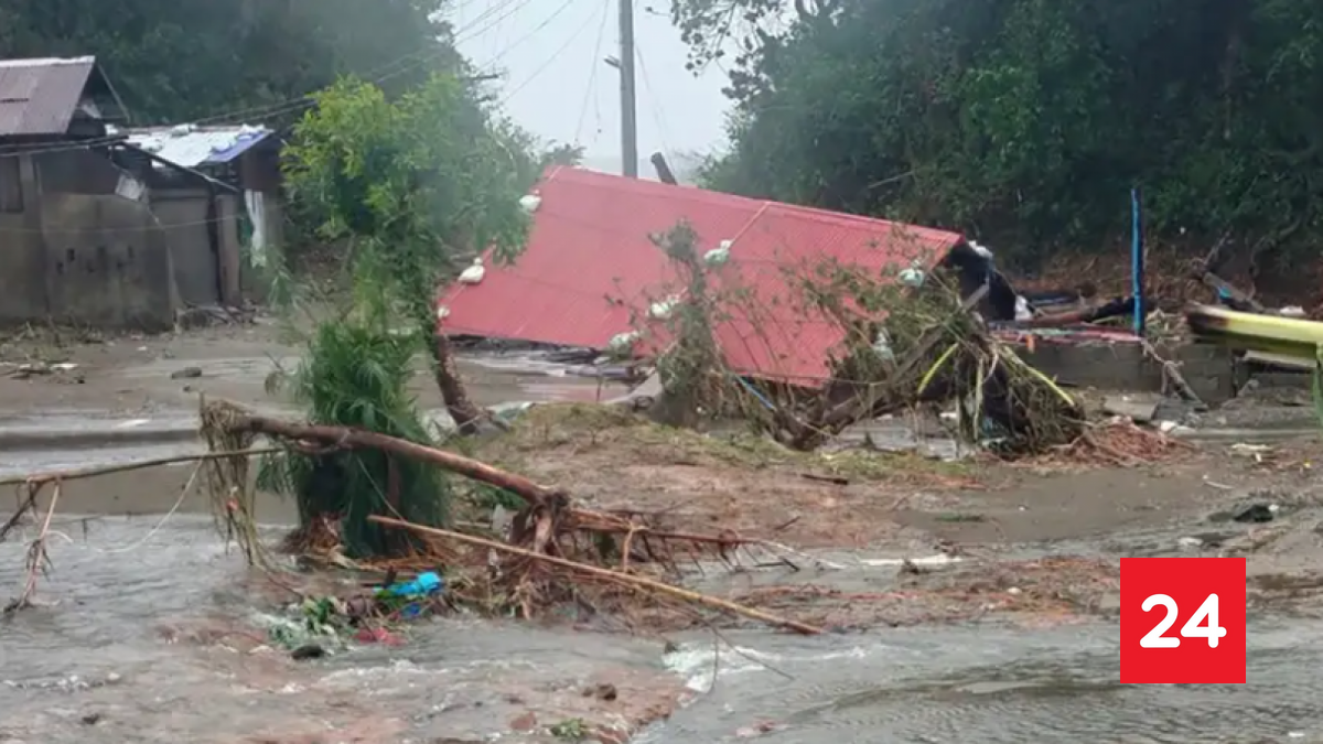 El Tifón Funk Wong golpea Taiwán con inundaciones masivas. | 24horas
