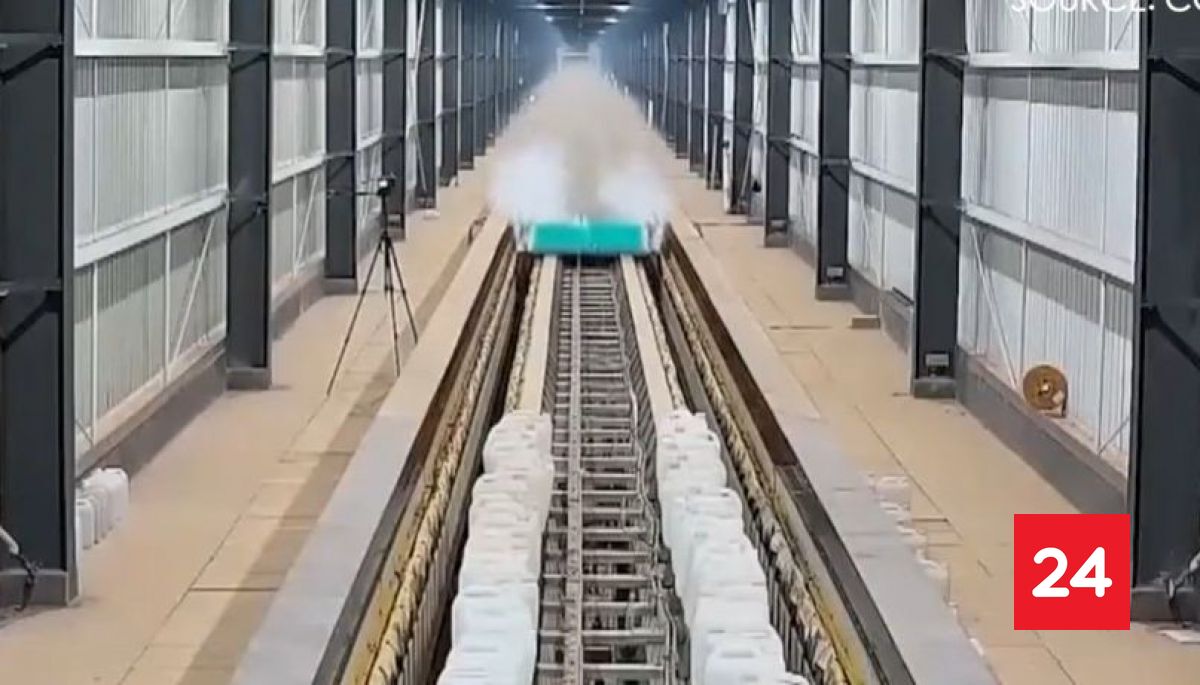 China tests maglev train at record 800 km/h speed | 24horas